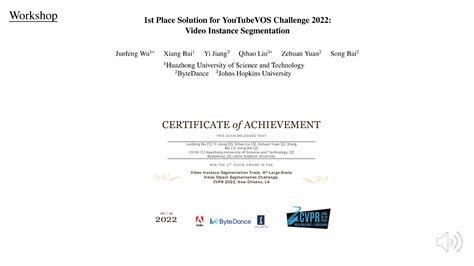 Talk预告 华科大吴俊峰：视频实例分割新sota And Idol 以及 Vis领域online Vs Offline模型分析 知乎