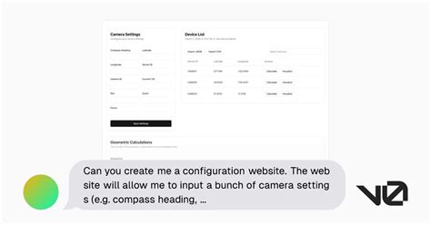 can you create me a configuration website the website will allow me to
