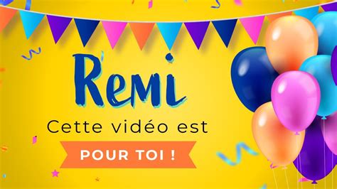 Chanson Joyeux Anniversaire Remi Les Chatons Les Plus Mignons YouTube