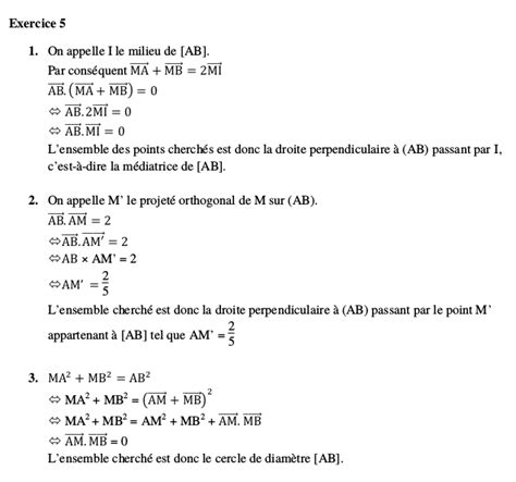 5 exercices pour vérifier ses connaissances sur le produit scalaire