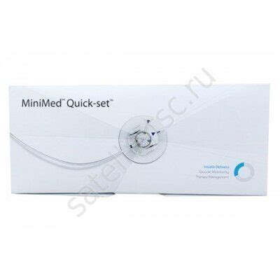 Набор инфузионный Медтроник Квик-сет (Medtronic Quick-set) MMT-397 9/60