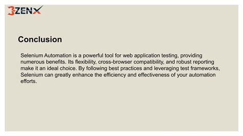 Selenium Automation3zenpptx