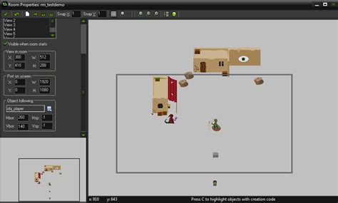 Smooth Camera Movement For Small Viewport Gamemaker Community