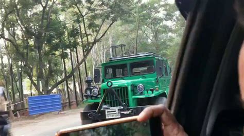 Ms Dhoni Driving His Jonga Car In Ranchi Youtube