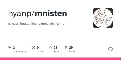 Github Nyanp Mnisten Convert Image Files To Mnist Idx Format