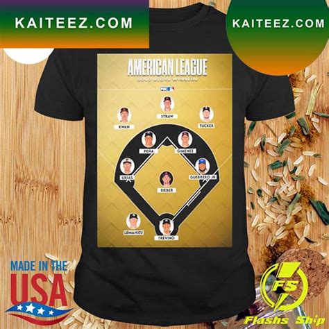 American League Gold Glove Winners 2022 Art Decor Poster T Shirt Kaiteez