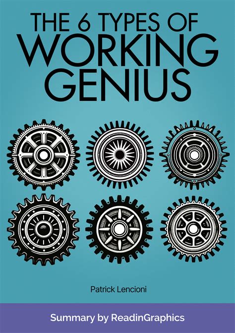 Download The 6 Types Of Working Genius Summary