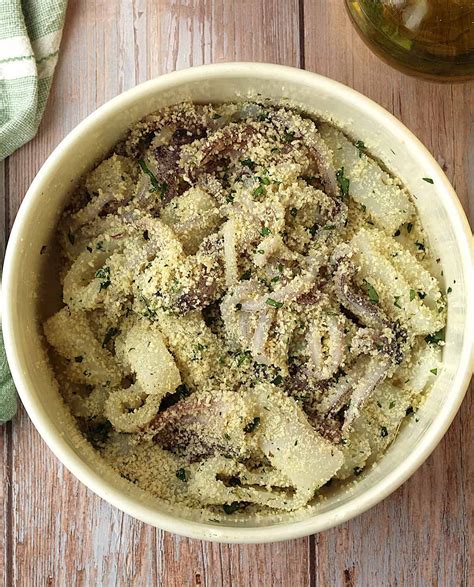 Baked Breaded Calamari Mangia Bedda