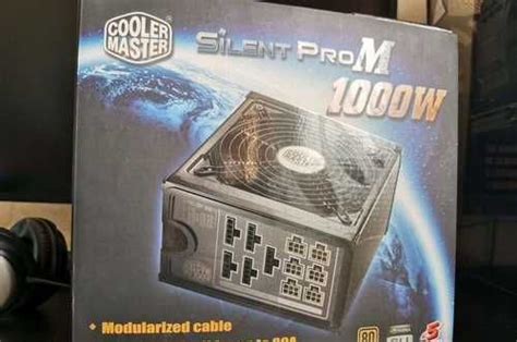 Блок питания Cooler master Silent Pro M 1000W | Festima.Ru – частные ...