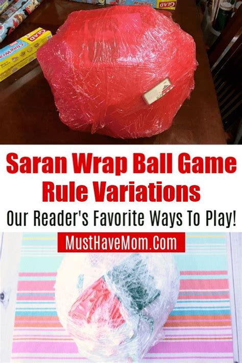 Unwrapping The Fun Saran Wrap Ball Game Ideas Wrapping Ball Game
