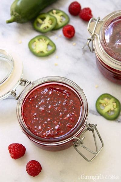 Quick Easy Raspberry Jalapeno Freezer Jam How To Make Jam