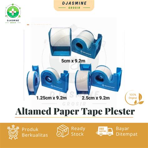 Altamed Paper Tape Micropre Like Plaster Size 05 In 1 Inch 2 Inch Shopee Singapore