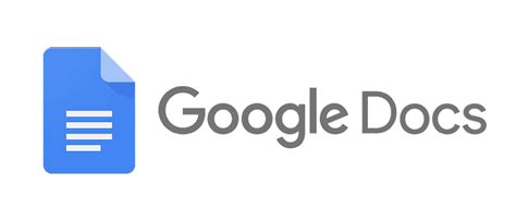Google Docs Logo Horizontal Transparent Png Stickpng