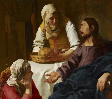 Vermeers Christ In The House Of Mary And Martha