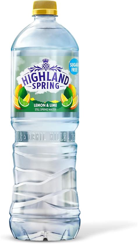 Highland Spring Lemon And Lime Flavoured Still Water 125l Uk