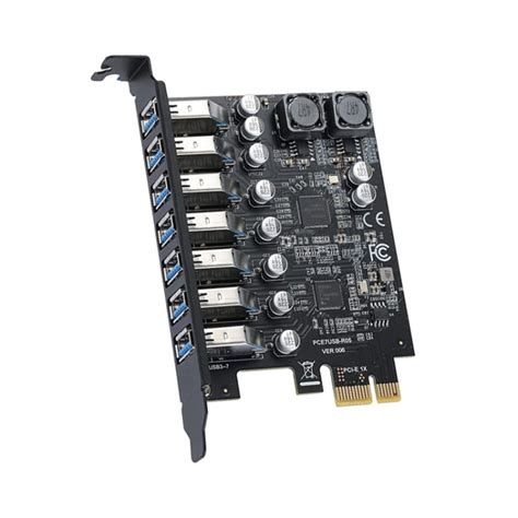 Pce7usb R05 Pci E A Usb 32 Gen1 Tarjeta De Expansión De 7 Puertos Y