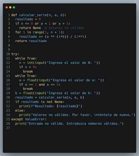 Dan Cálculo De Serie Matemática En Python Python Funciones Matematicas Programacion Facebook