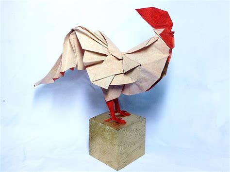 2017 Chinese New Year Origami Rooster Extravaganza