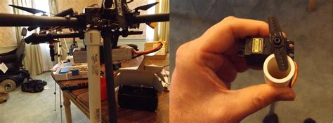 Working On A Dropper Ideas To Attach The Servo To The End Of The Pvc