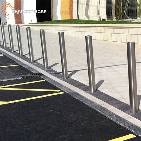 Buy Outdoor Traffic Bollard Stainless Steel 304316l Parking Barrier