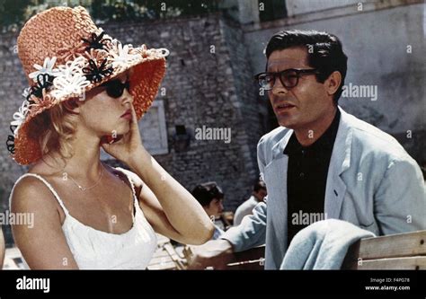 Brigitte Bardot And Marcello Mastroianni A Very Private Affair 1961