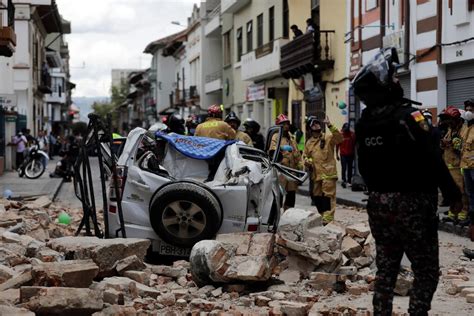 Un Sismo De 65 De Magnitud Sacudió Ecuador Y Hay Al Menos 14 Personas