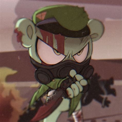 Fliqpy Happy Tree Friends Flippy Happy Tree Friends Happy Friends