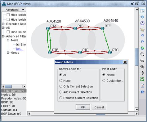 BGP Map Juniper Networks