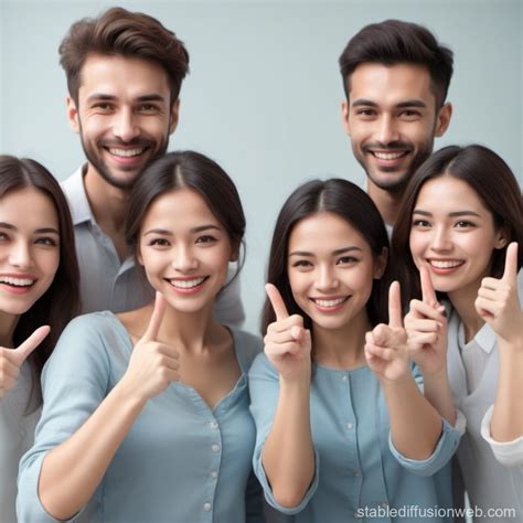 Compassionate Group Gesture We Are Here For You Stable Diffusion Online