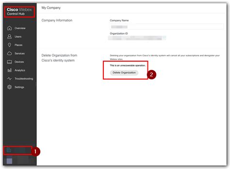 Delete A Webex Free Account Cisco Community