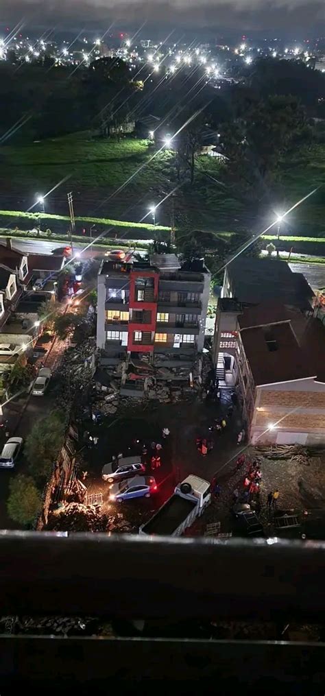 Breaking 5 Storey Apartment Collapses In Uthiru The Lower Eastern Times