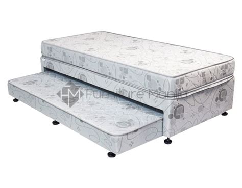 Queen Size Bed With Double Trundle Hanaposy