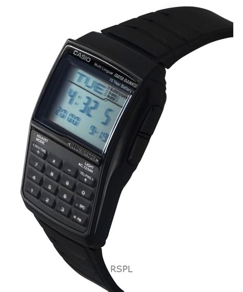 casio digital data bank 5 alarm multi lingual dbc 32 1adf dbc 32 1a men