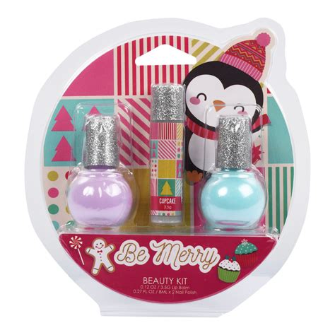 Festive Be Merry Lip Balm And Nail Polish
