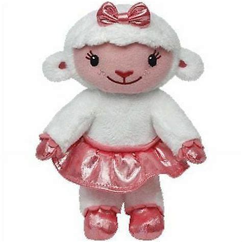 Ty Doc Mcstuffins Lambie The Lamb 7 Inch Plush No Ty Hang Tag