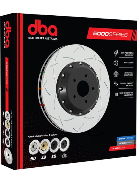 Race Brakes Dba 5000 Series T3 Slotted Replacement Brake Discs Disc