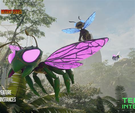 artstation razor bug mutant series game assets