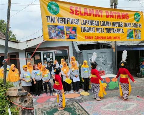 Ikuti Lomba Bank Sampah Peserta Dari Kelurahan Cokrodiningratan