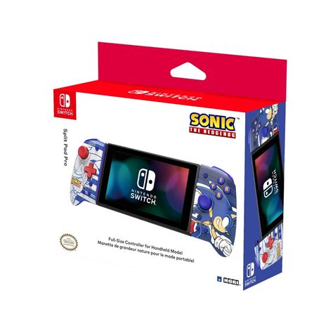 Control Switch Hori Joycon Split Sonic Nsw 465u ¡acelera Tu Experiencia De Juego En Nintendo