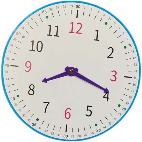 Kinderklok Leerhulp Tijd Leer Model