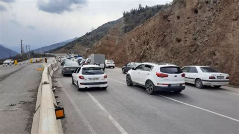 جاده چالوس باز شدترافیک سنگین در آزادراه تهران شمال نورنیوز