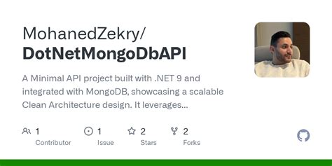 Github Mohanedzekry Dotnetmongodbapi A Minimal Api Project Built With Net And Integrated