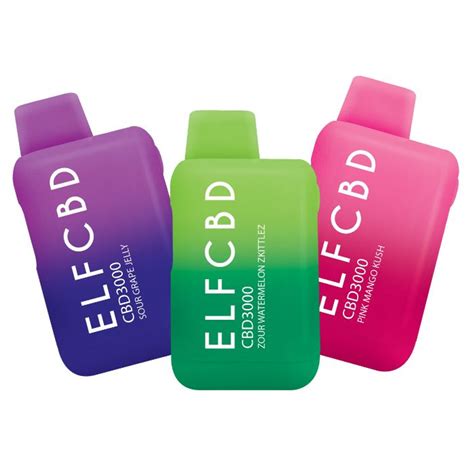 Elf Cbd Cbd3000 Disposable 3g Vaperanger Wholesale