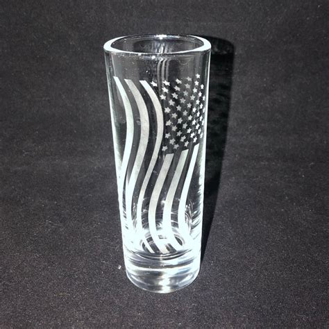 Etched Shot Glass Etsy