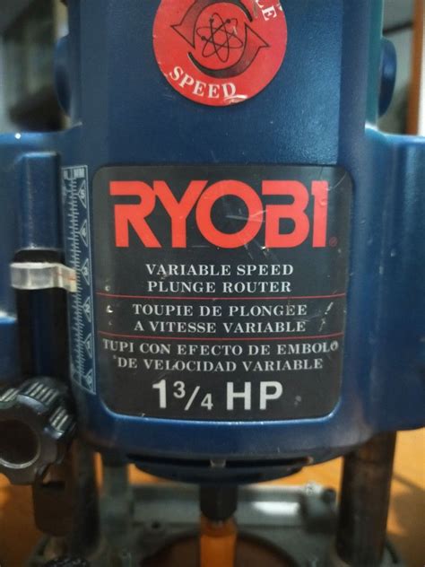 Ryobi Plunge Router Variable Speed Furniture Home Living Furniture Shelves Cabinets