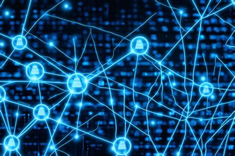Tecnology Connection Background Premium Ai Generated Image