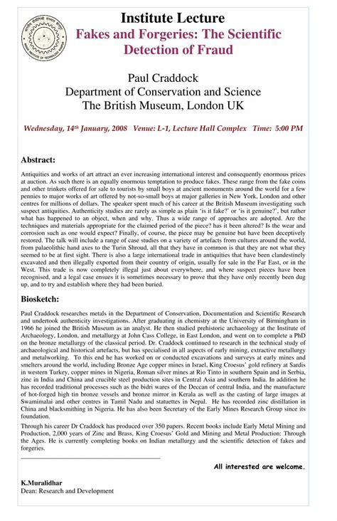 Pdf Fakes And Forgeries The Scientific Detection Of Fraud Dokumentips