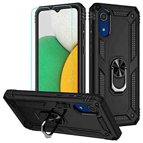 Funda Para Samsung A03 Core Negro Grado Militar Meses Sin Interés