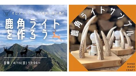 鹿角ライトを作ろう 浦河町地域おこし協力隊 白取隊員主催 浦河町 Domingo ドミンゴ