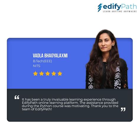 Edifypath On Linkedin We Are Thrilled To Hear That One Of Our Learners Has Had A Valuable
